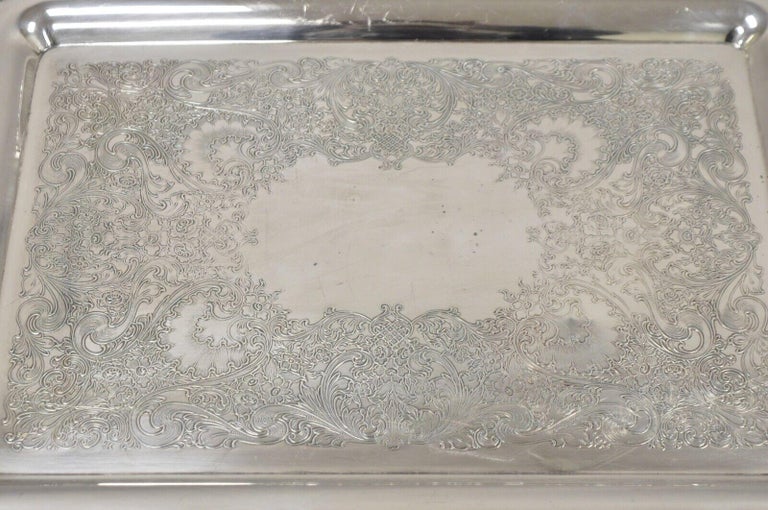 Antique Wilcox International Silver Co. American Rose 7391 Serving ...