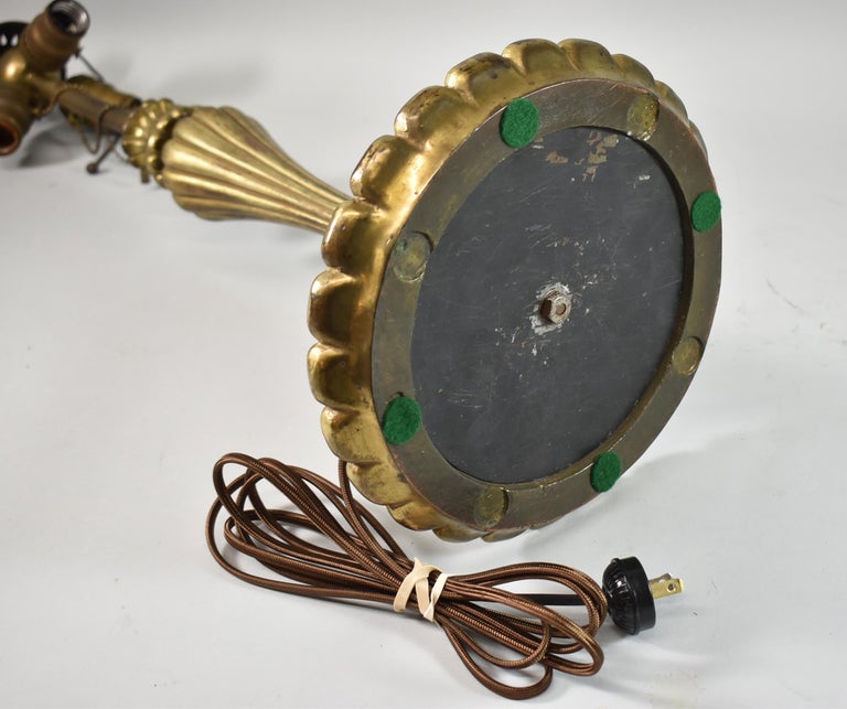 Antique Wilkinson Arts and Crafts Pine Cone Panel Table Lamp Bryant ...