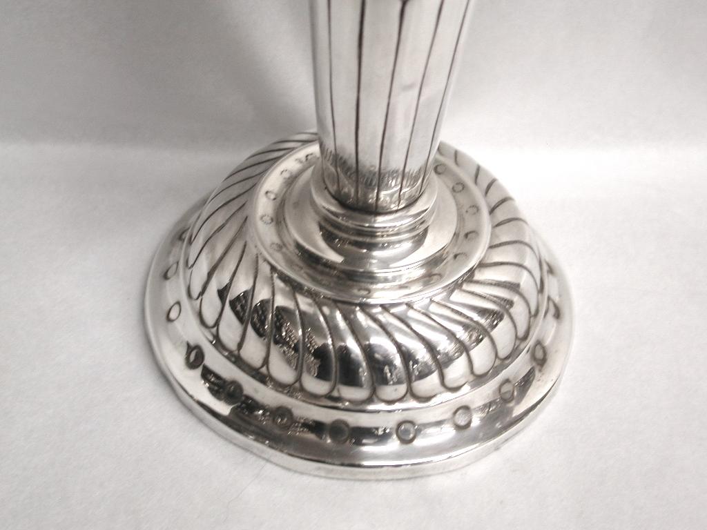 Antique William Comyn's Victorian Silver Vase, 1892 at 1stDibs | silver ...
