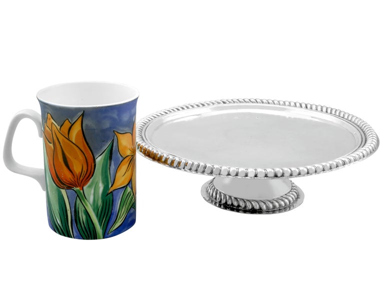 Antique William III Sterling Silver Tazza For Sale at 1stDibs