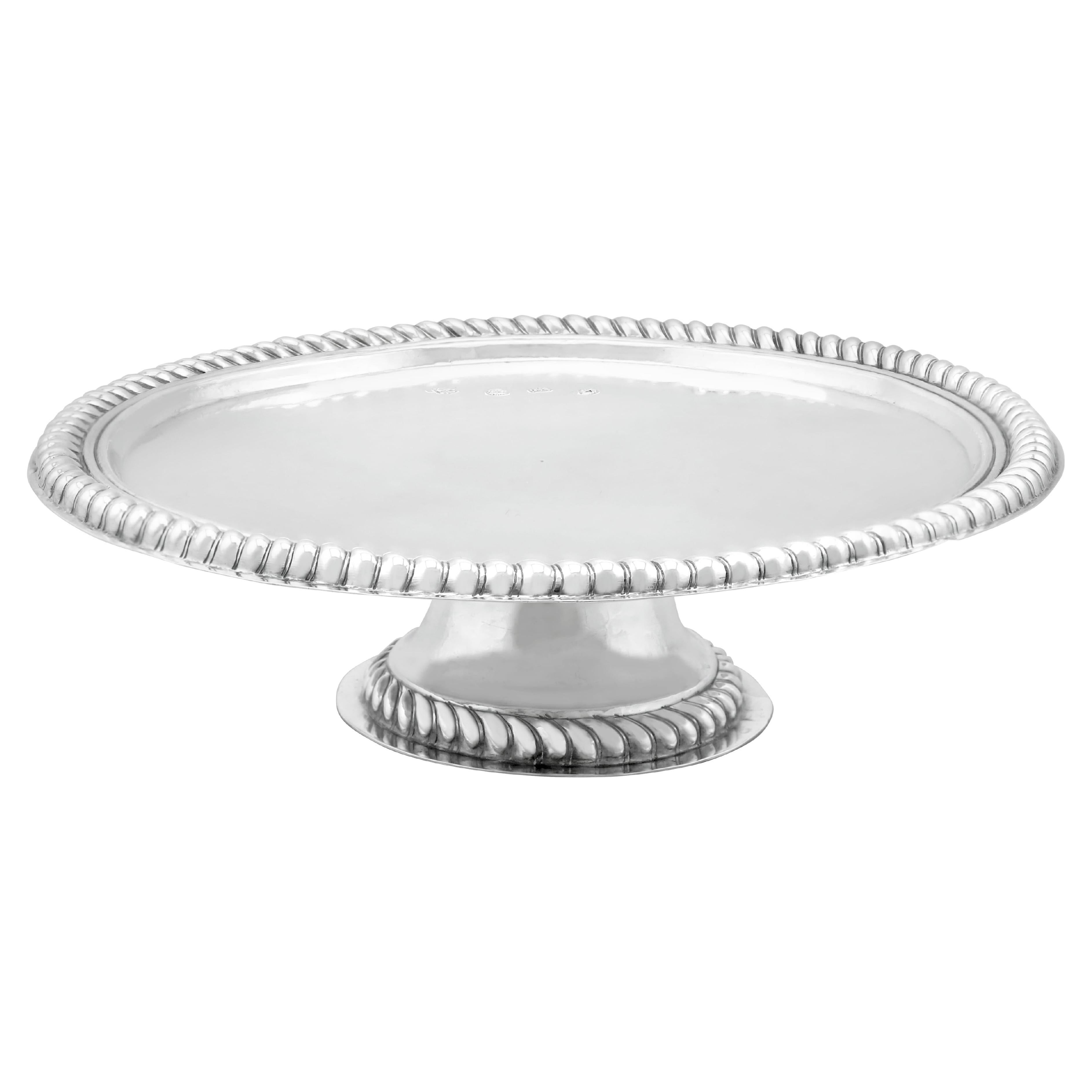 Antique William III Sterling Silver Tazza For Sale at 1stDibs