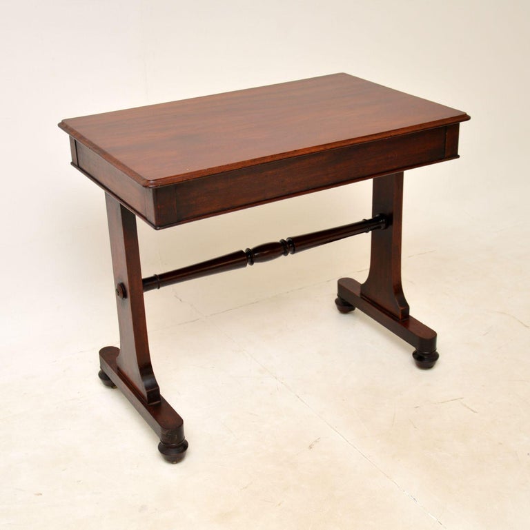Antique William iv Writing Table / Desk For Sale at 1stDibs