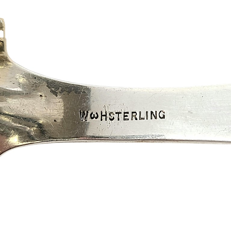 Wood and Hughes Byzantine Sterling Silver Gold Wash Bowl Sugar Sifter ...