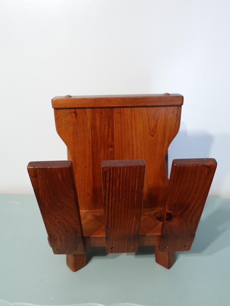 Antique Wood Open Caddy For Sale at 1stDibs