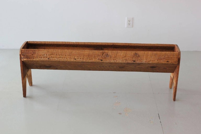 Antique Wood Trough at 1stDibs | wooden trough, trough wood, antique ...