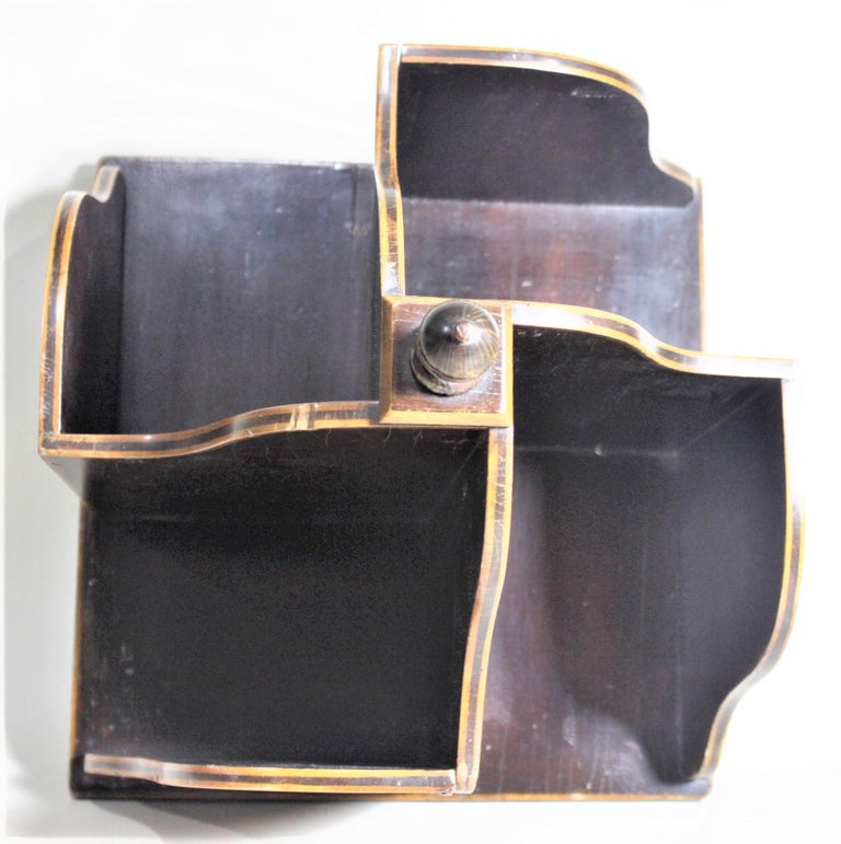 Antique Wooden Book Mill or Rotating Desk Bookcase with Flower and Bird ...