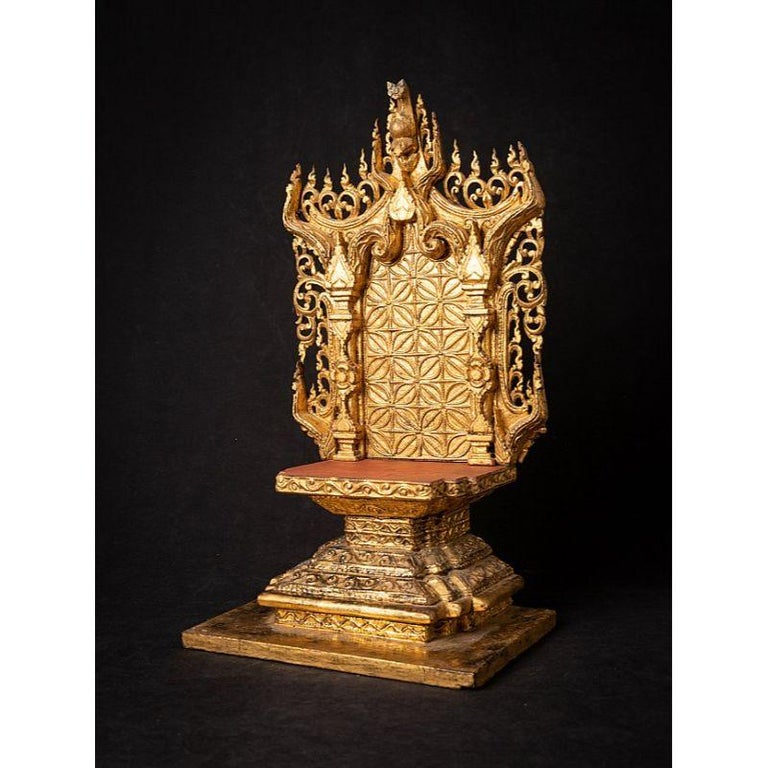 Antique Wooden Burmese Buddha Throne from Burma For Sale at 1stDibs