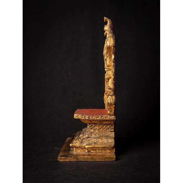 Antique Wooden Burmese Buddha Throne from Burma For Sale at 1stDibs