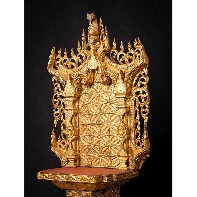 Antique Wooden Burmese Buddha Throne from Burma For Sale at 1stDibs