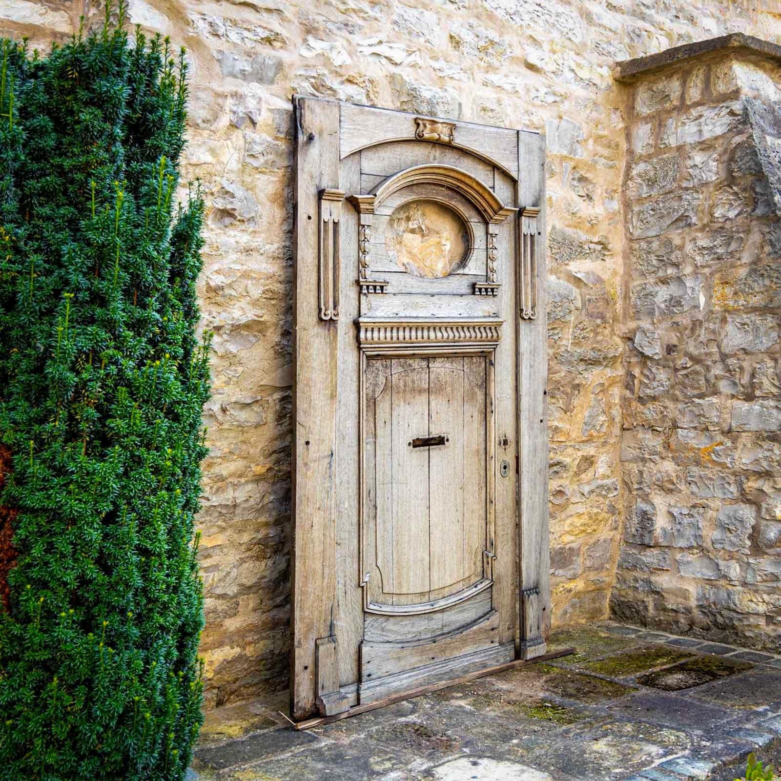 Antique Wooden Front Door, Late 19th Century For Sale at 1stDibs