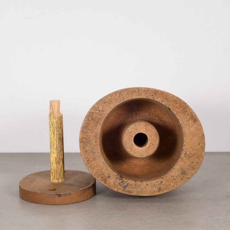 Antique Wooden Hat Mold, circa 1860-1920 at 1stDibs