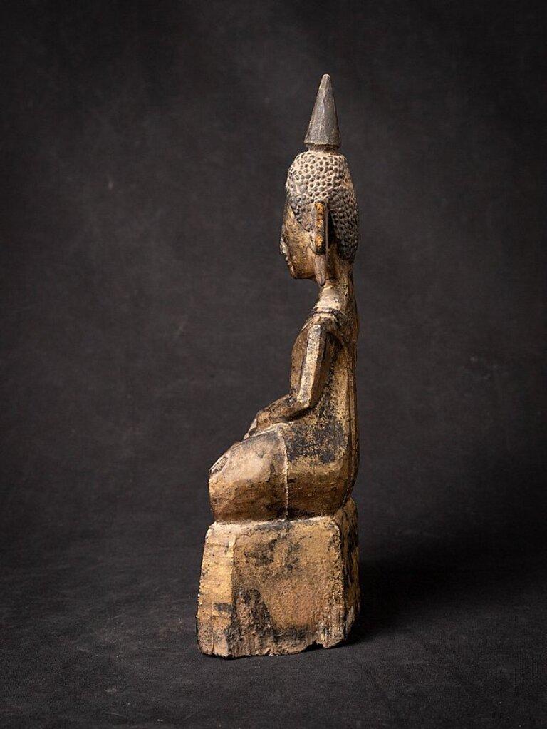 Antique wooden Laos Buddha statue from Laos Original Buddhas For Sale ...