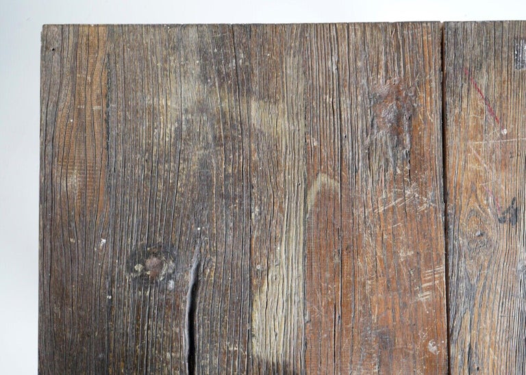 Antique Wooden Rustic Primitive Rectangular Coffee Table For Sale at ...