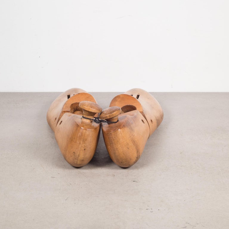 Antique Wooden Shoe Forms with Handles, c.1920 For Sale at 1stDibs ...