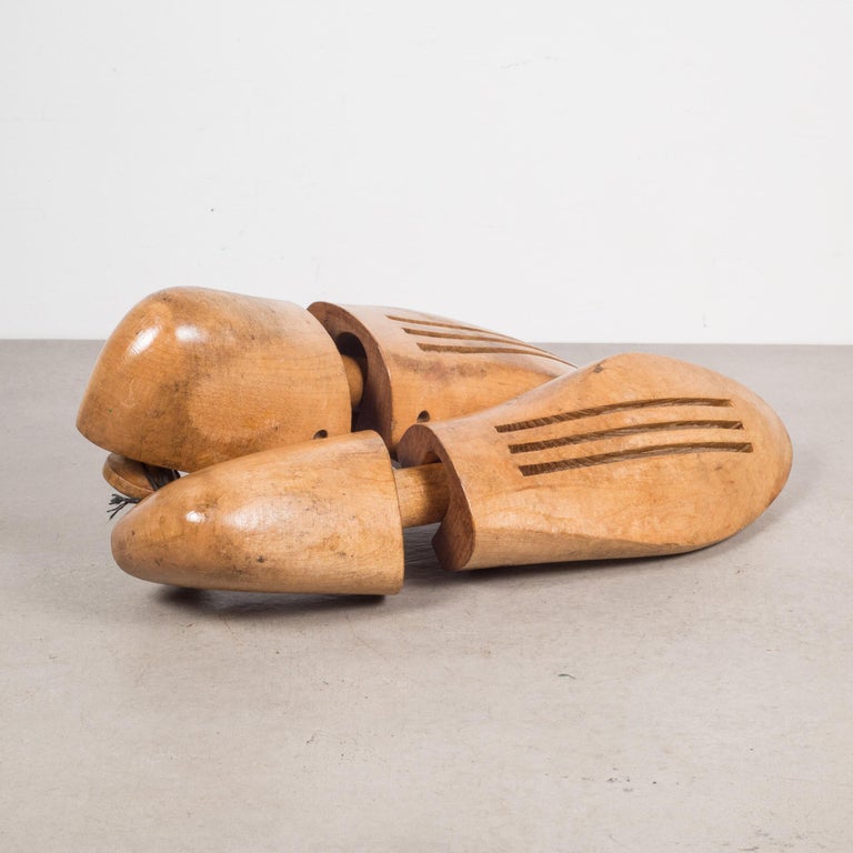 Antique Wooden Shoe Forms with Handles, c.1920 For Sale at 1stDibs ...