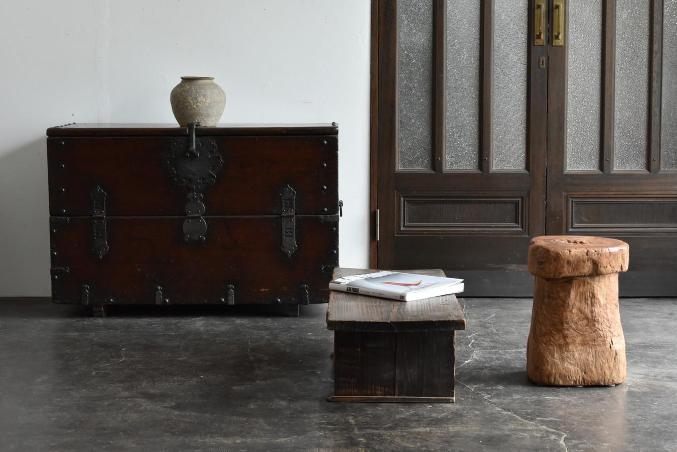 Antique Wooden Storage Box from Joseon Dynasty / 19th Century / Korean ...
