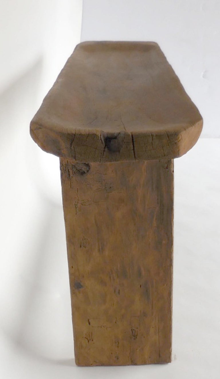 Antique Wooden Tray Console Table at 1stDibs