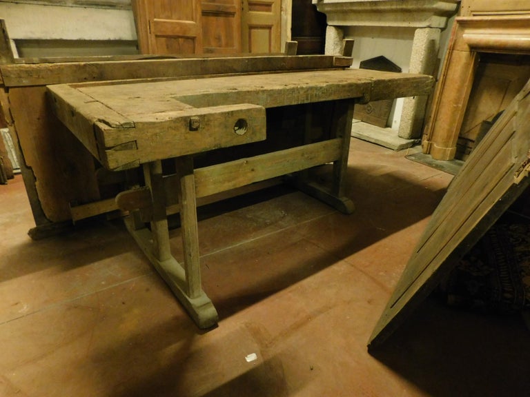 Antique Work Table in Brown Solid Wood, 1800 Italy For Sale at 1stDibs ...