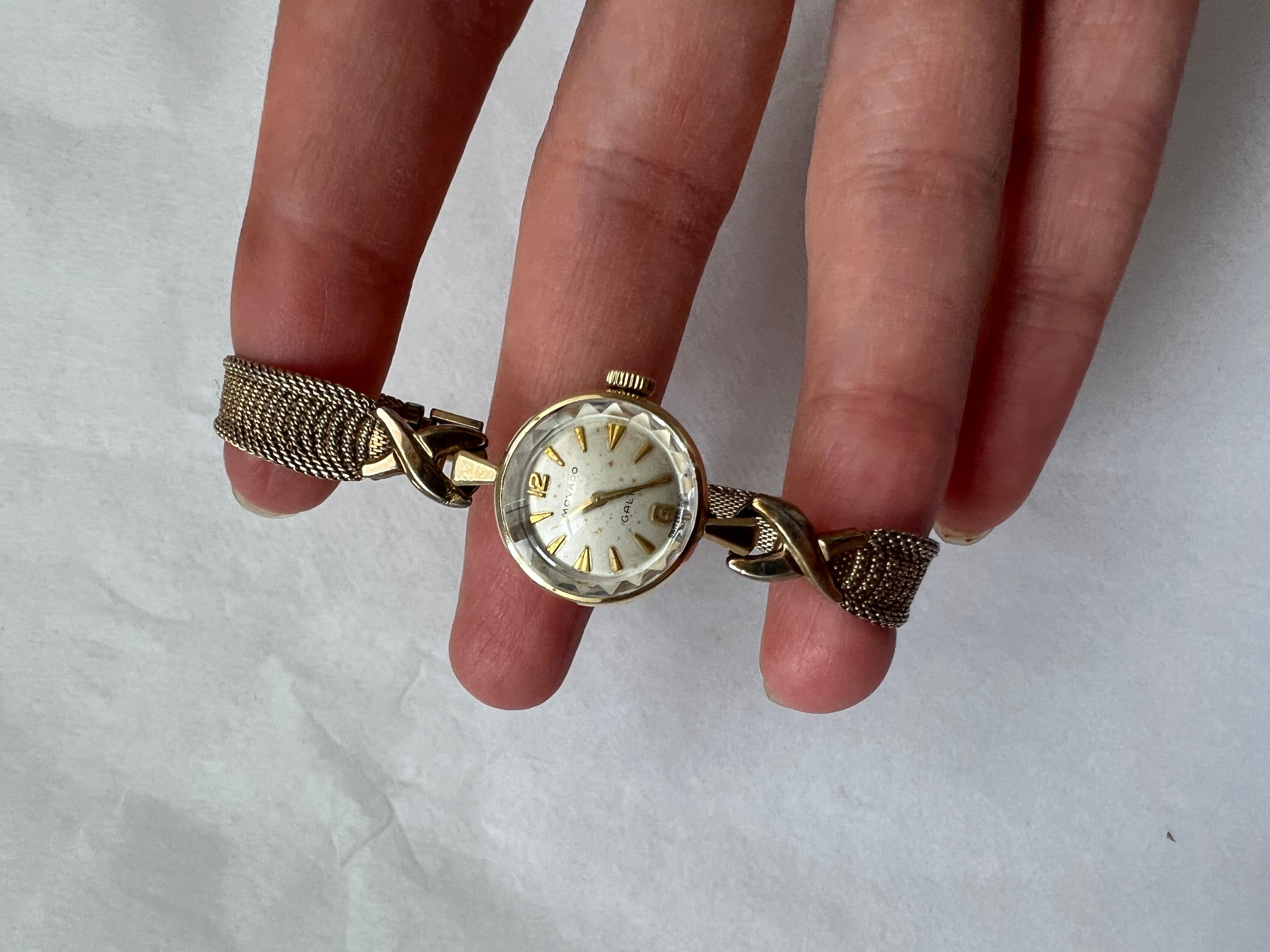 Antique Wrist Watch Silver Finish Galt Silverware Vintage Estate ...