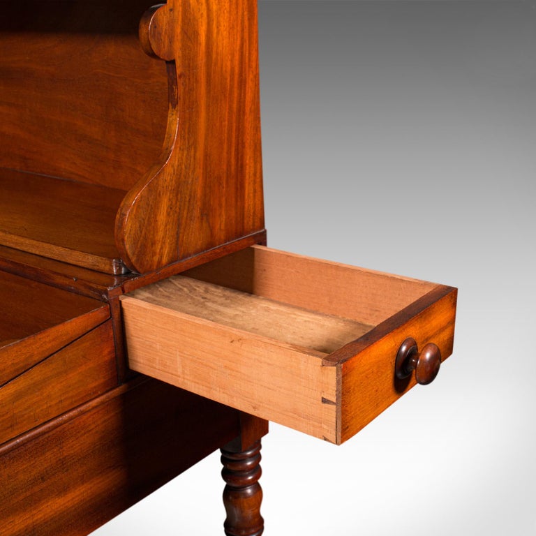 Antique Writing Desk, French, Flame, Cedar, Bonheur Du Jour, Victorian ...