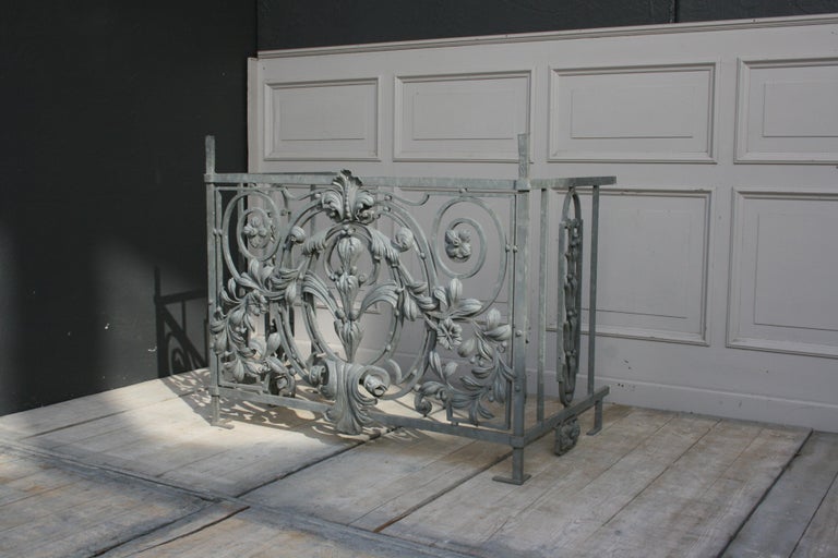 Antique Wrought Iron Balcony Railing, French at 1stDibs | french ...