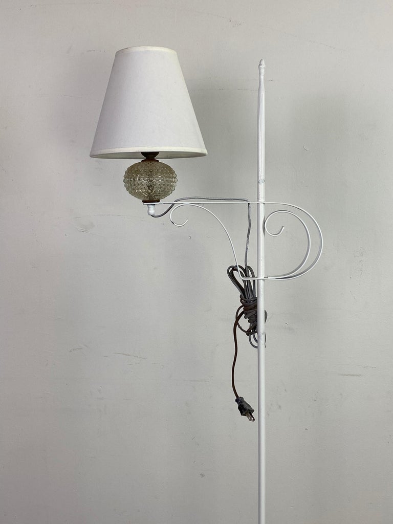 Antique Wrought Iron Bridge Floor Lamp at 1stDibs | antique wrought ...