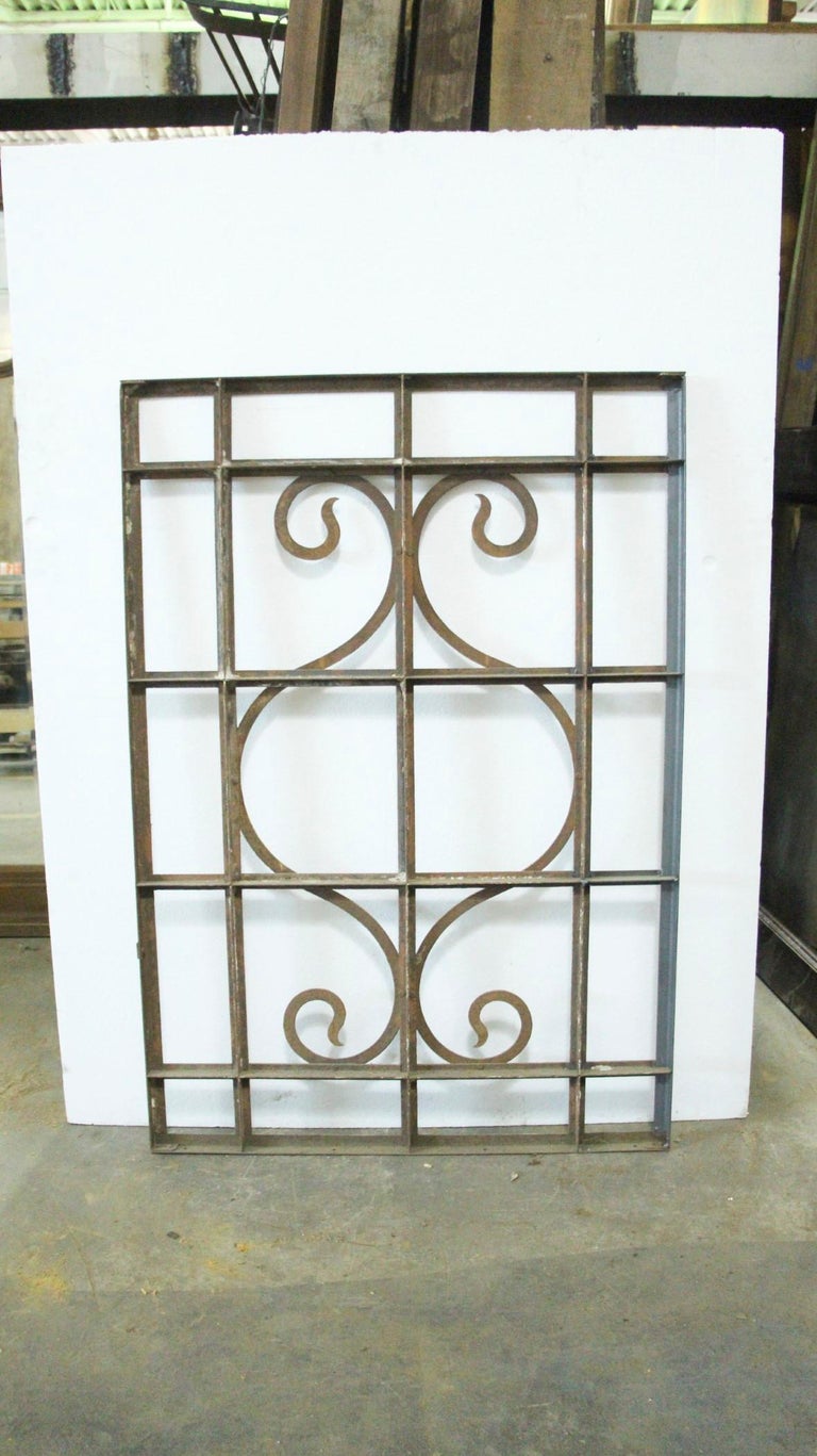 Antique Wrought Iron Window Guard at 1stDibs | wrought iron window guards