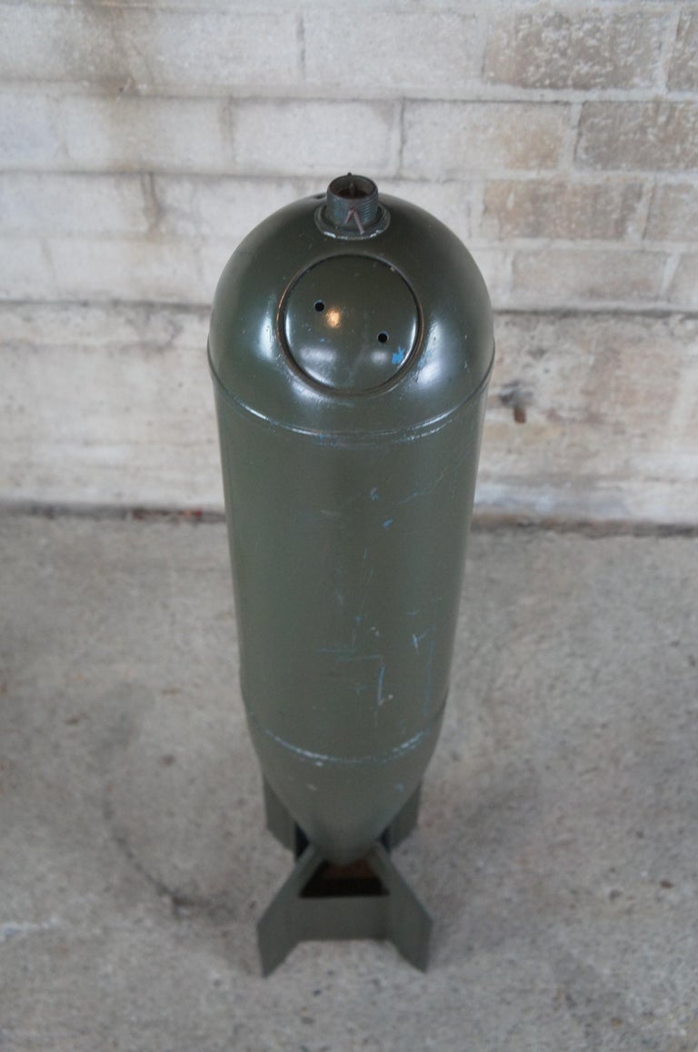 Antique WWII MK 15 Navy Military Practice Bomb Shell Torpedo Missle ...