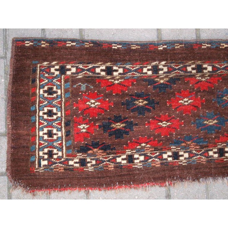 Antique Yomut Turkmen Torba 'Part of a Pair' For Sale at 1stDibs