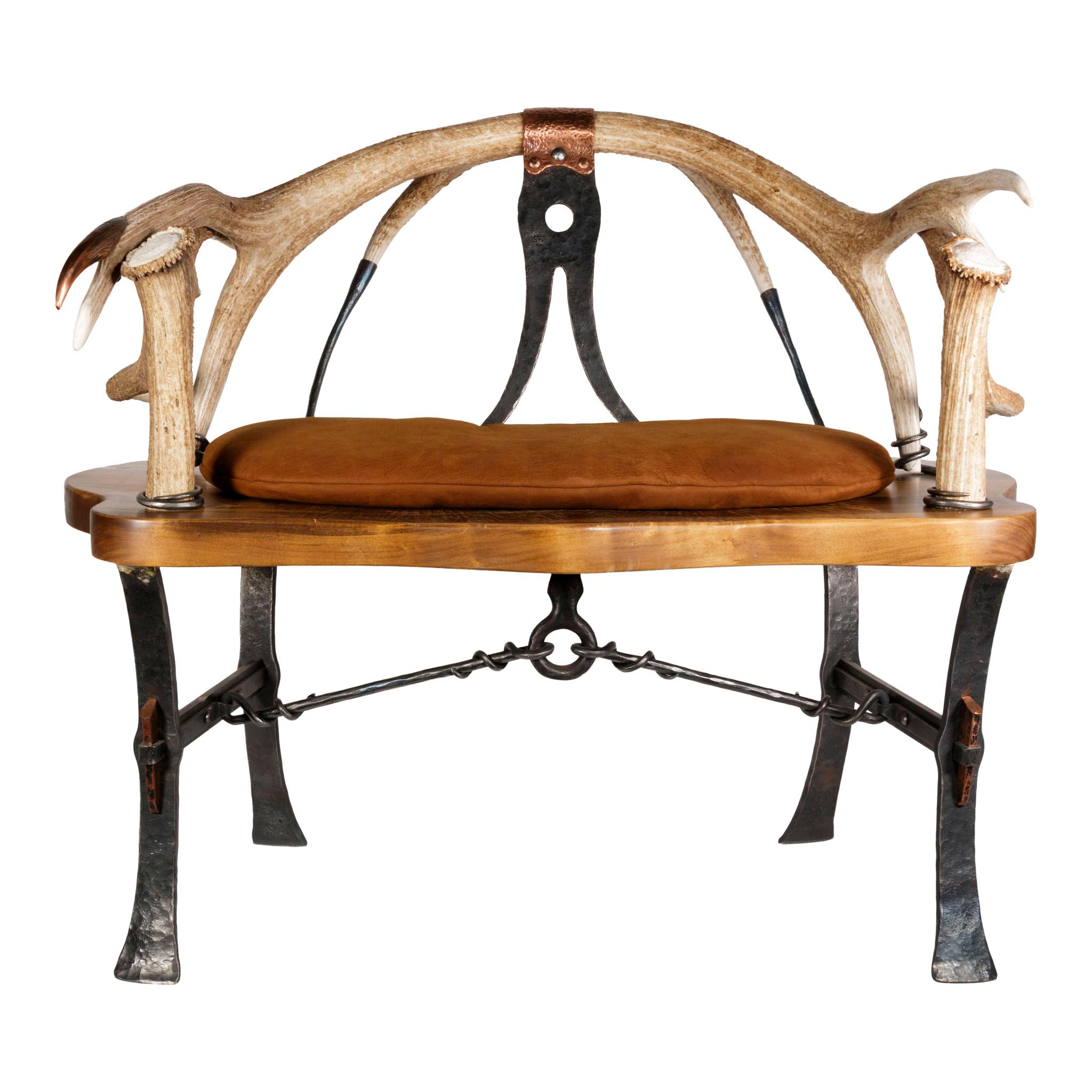 Large Bended Copper Bench by Valentin Loellmann at 1stDibs