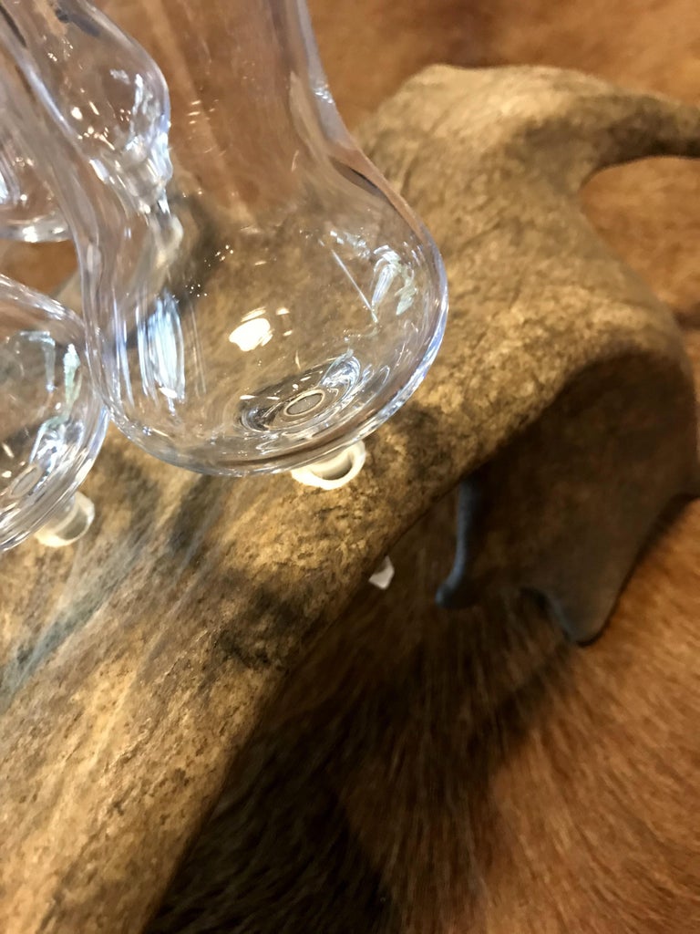 Antler Tray with Shot Glasses at 1stDibs | antler shot glasses, deer ...