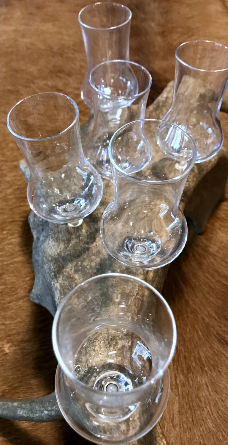 Antler Tray with Shot Glasses at 1stDibs | antler shot glasses, deer ...