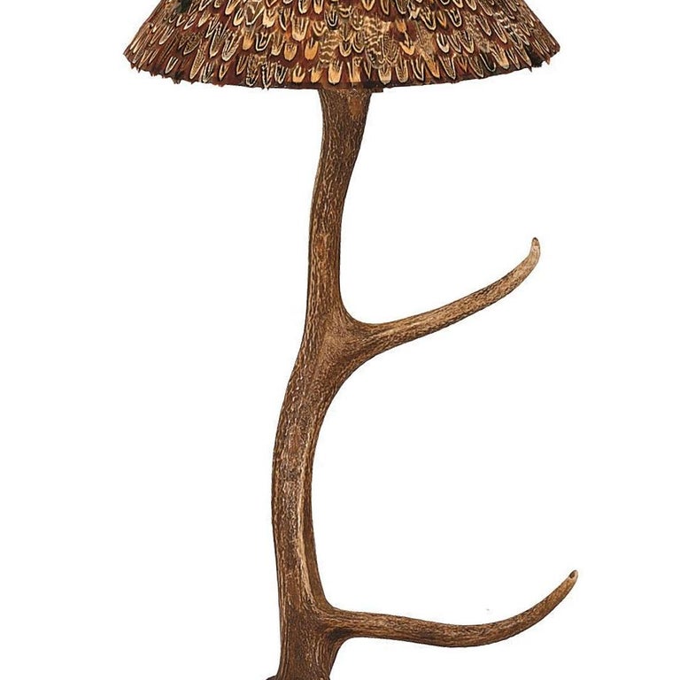Antler Two Table Lamp For Sale at 1stDibs