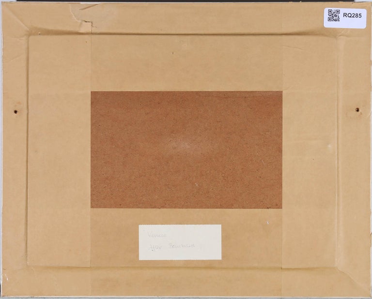 After Antoine Bouchard (1879-1942) - 20th Century Oil, Golden Venice at ...