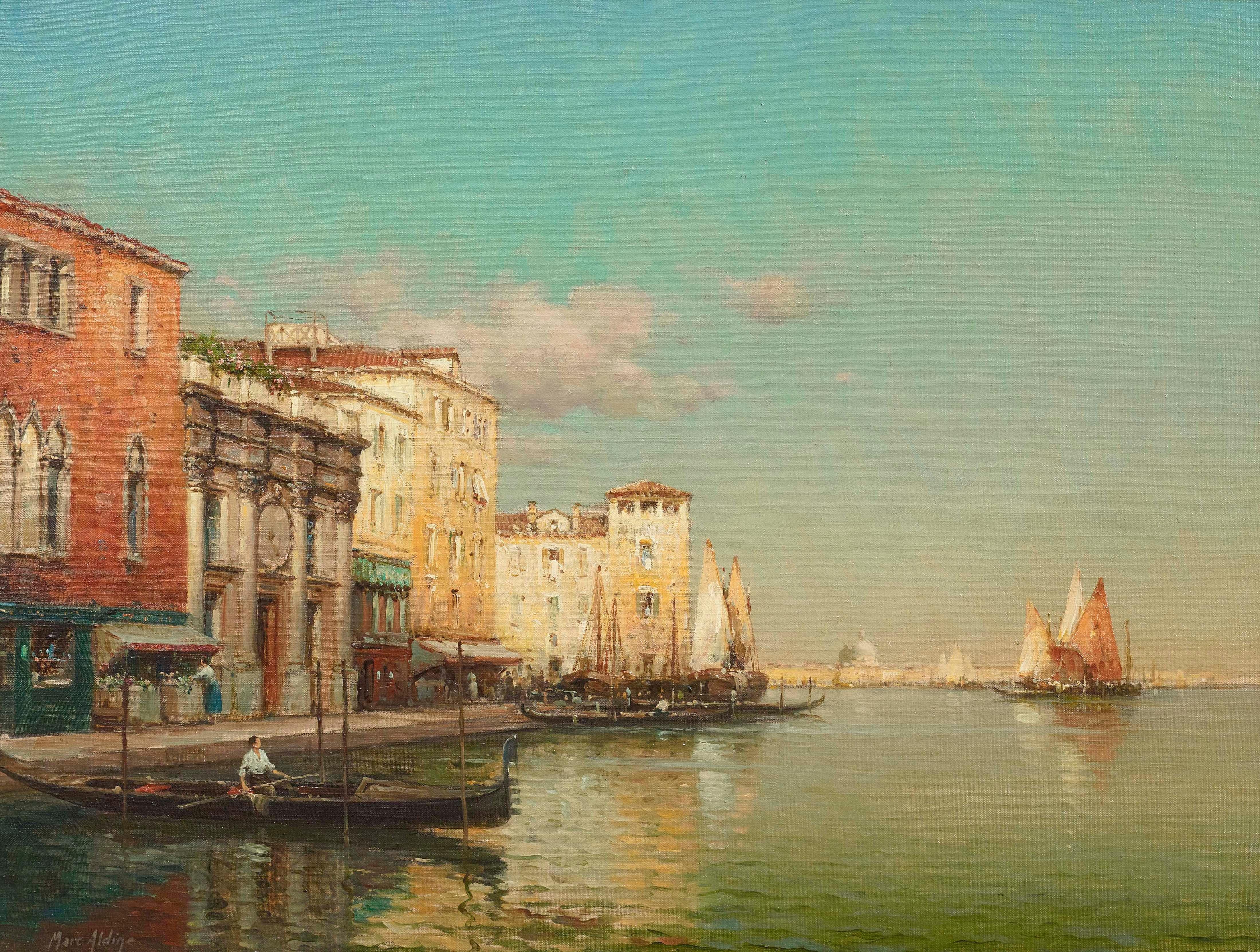 John Crome - The Old Windmill - John Crome - British - Oil on Canvas ...