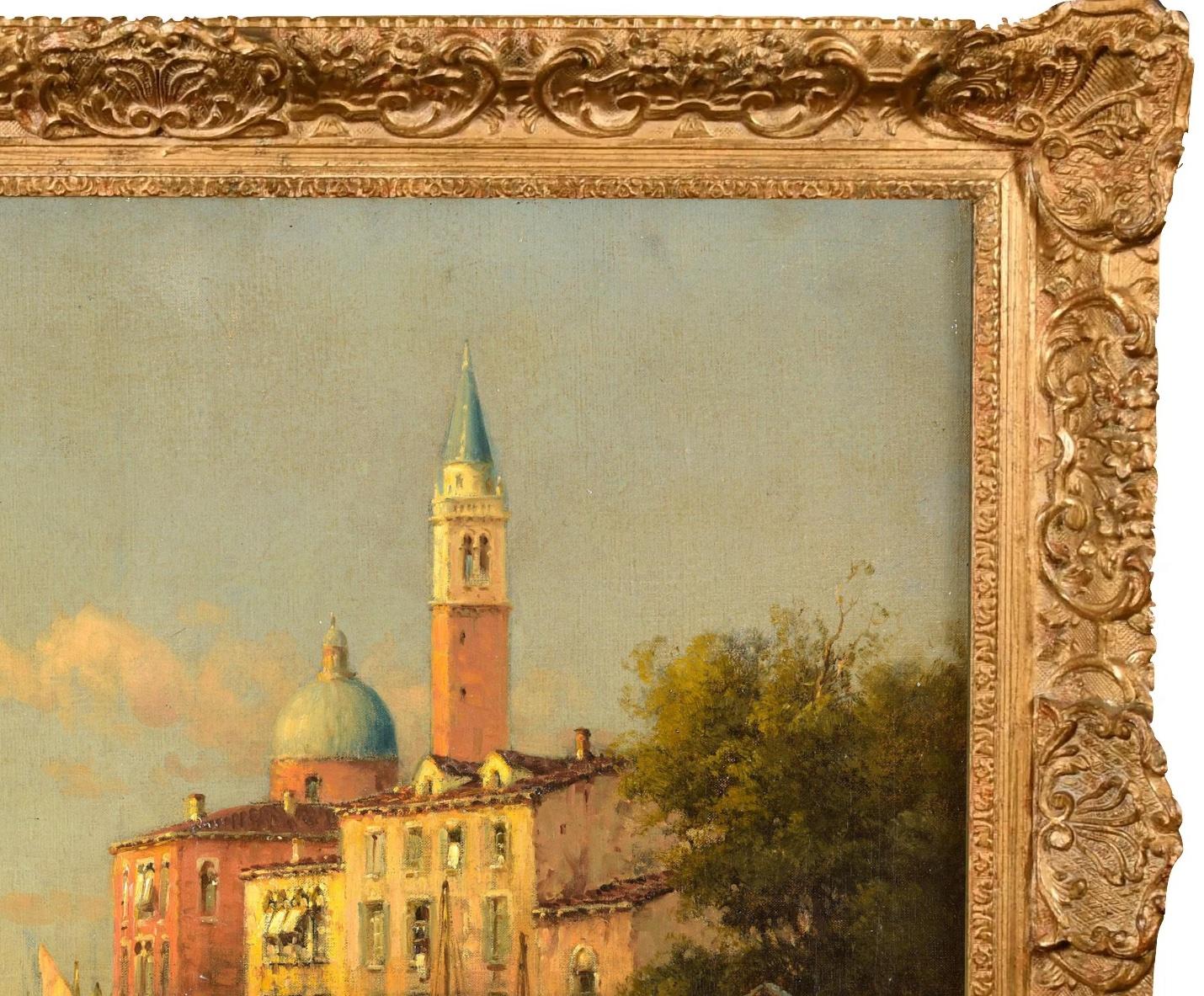 Antoine Bouvard (Marc Aldine) - Oil painting by Antoine Bouvard "View ...