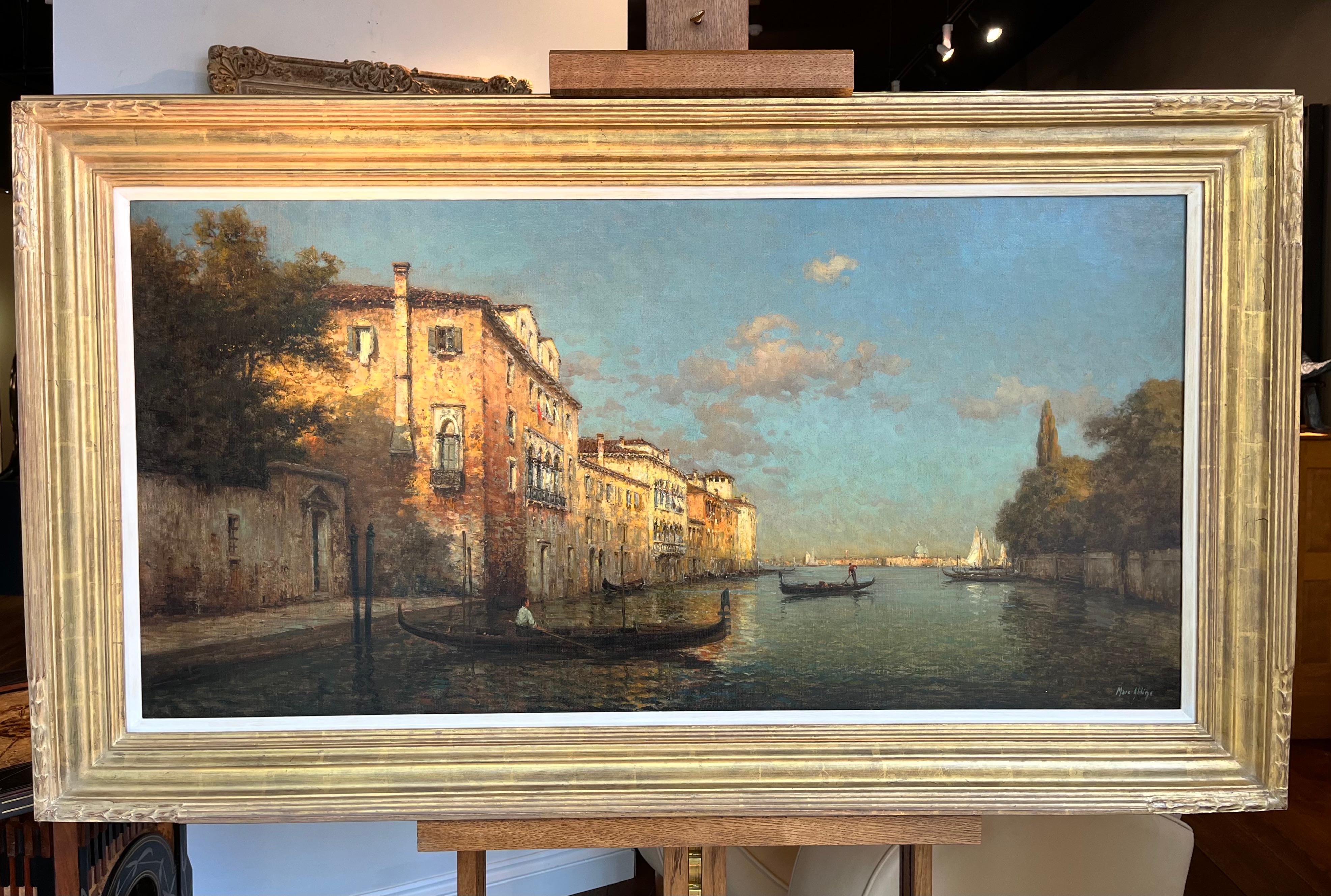 Antoine Bouvard (Marc Aldine) - 'The Golden City' 20th Century painting ...