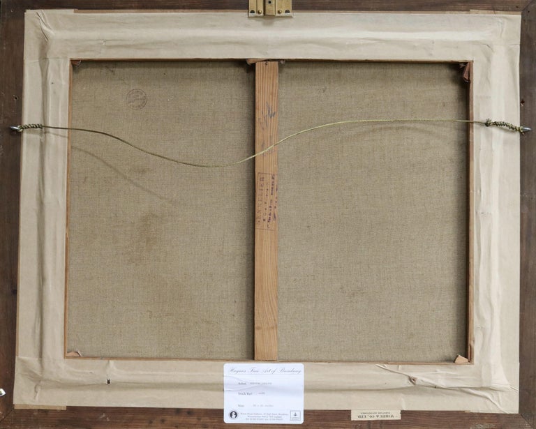 Antoine Bouvard Snr. - Venice - 19th Century Oil, Gondolas on Canal ...