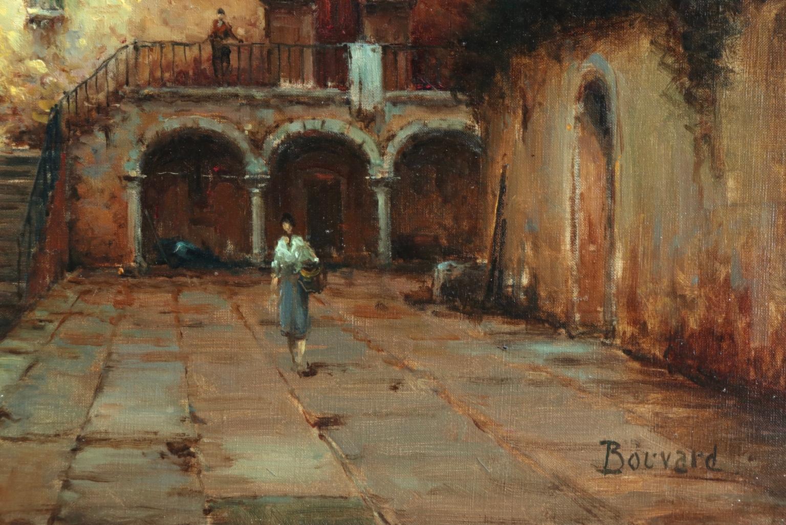 Antoine Bouvard Snr. - Venice - A Capriccio - 20th Century Oil, Canal ...