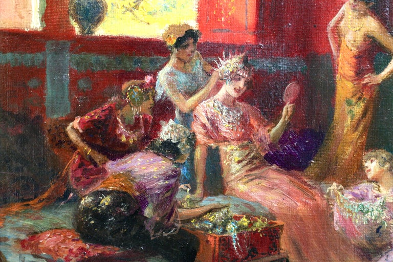 Georges Antoine Rochegrosse - The Harem - 19th Century Oil, Orientalist ...