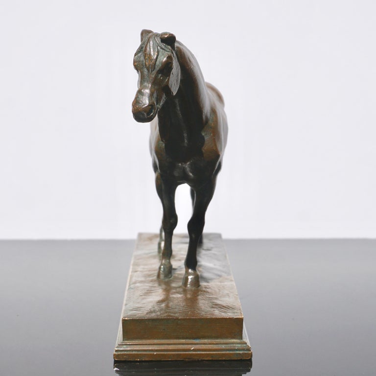 Antoine Louis Barye Bronze “Half Blood, Cheval Demi-Sang” F ...
