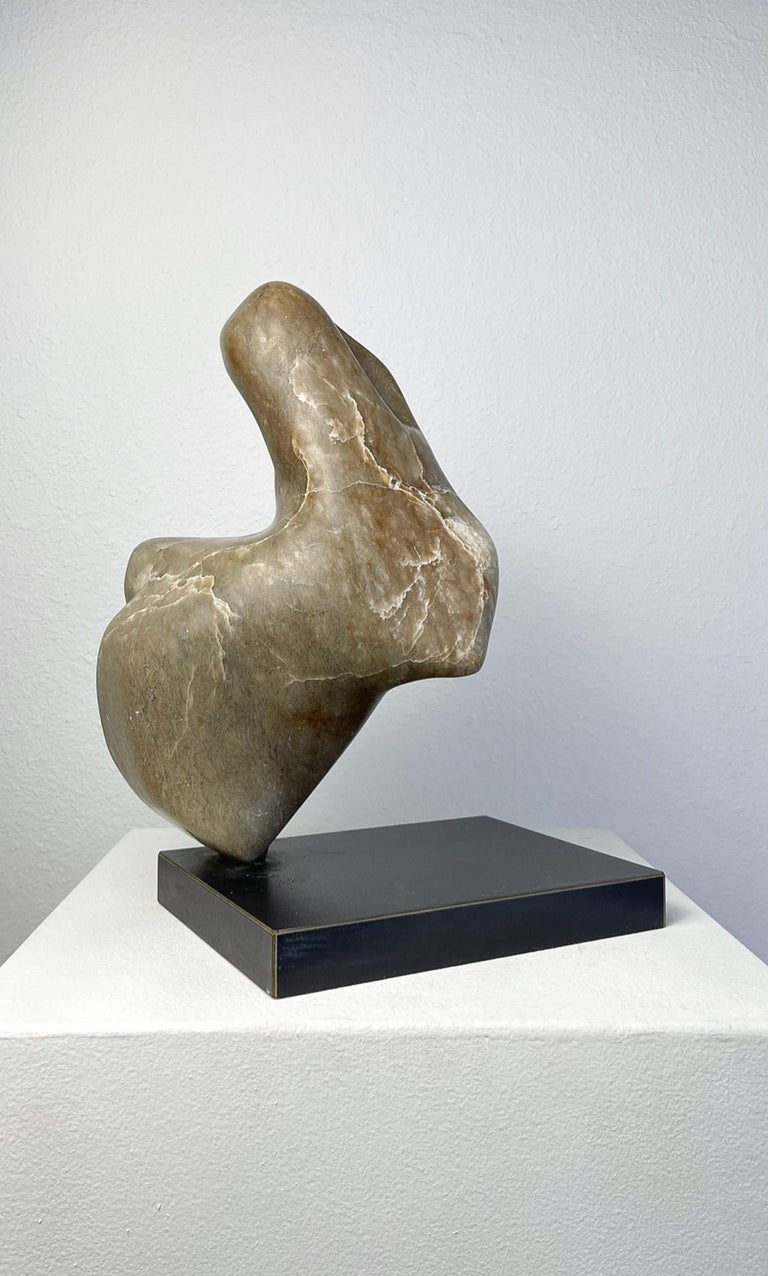 Antoine Poncet Marble Sculpture, 1970 For Sale at 1stDibs