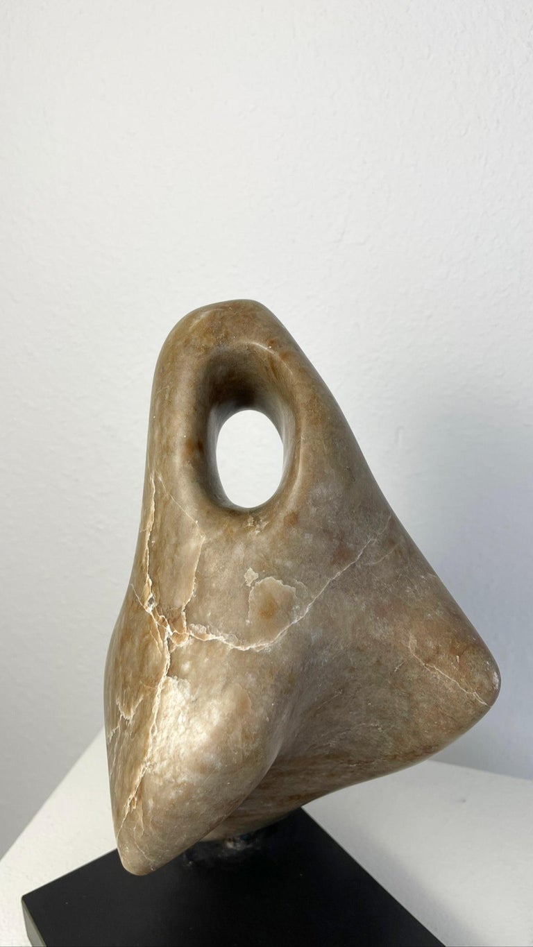 Antoine Poncet Marble Sculpture, 1970 For Sale at 1stDibs