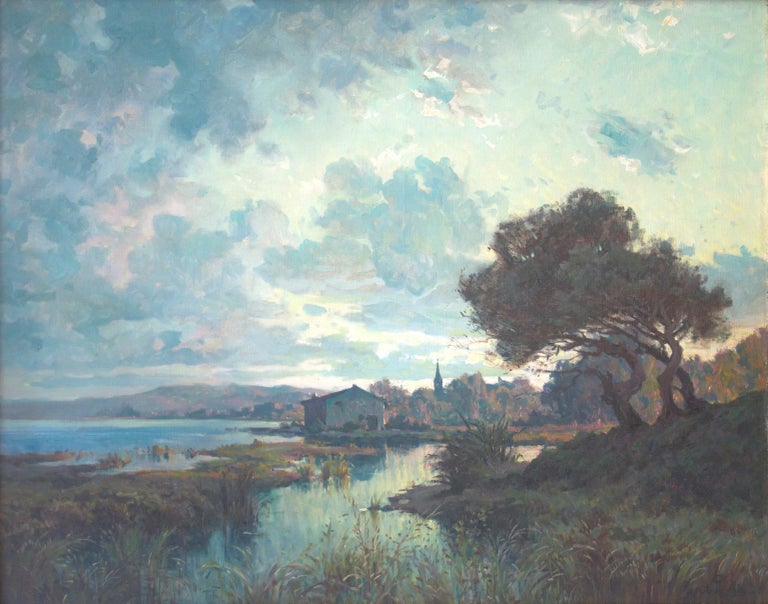 Antoine Ponchin - Paysage (Landscape along the Somme River, France) For ...