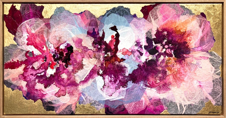 Antoinette Ferwerda - "French Champagne Poppies" Contemporary Mixed ...