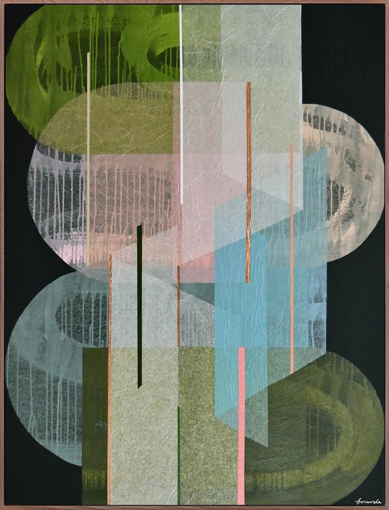 Antoinette Ferwerda - Verdite Gossamer - original mixed media copper ...