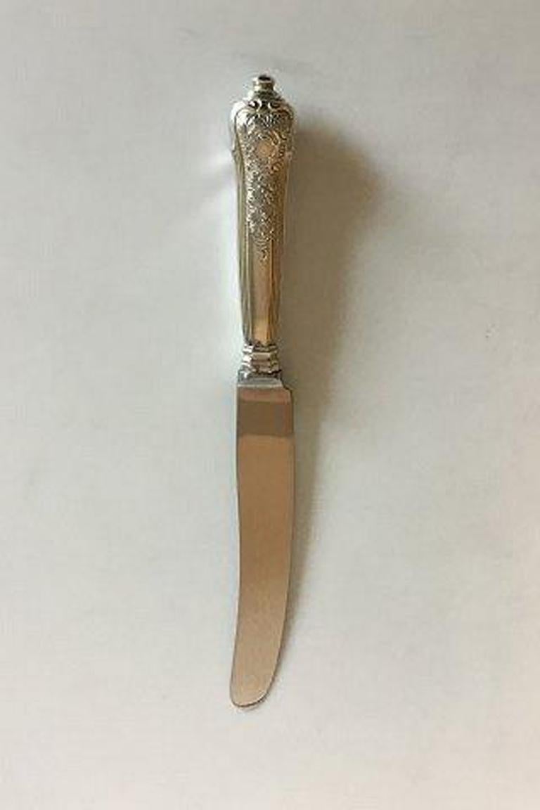 Anton Michelsen Rosenborg Sterling Silver Luncheon Knife For Sale at ...
