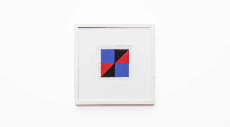 Anton Stankowski Painting 'b' For Sale at 1stDibs
