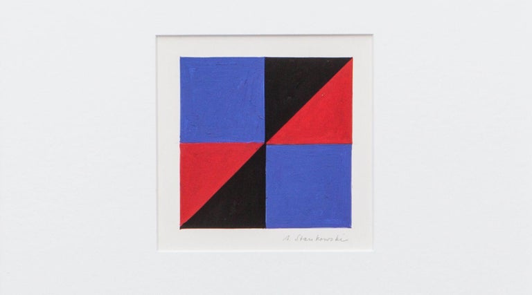 Anton Stankowski Painting 'b' For Sale at 1stDibs