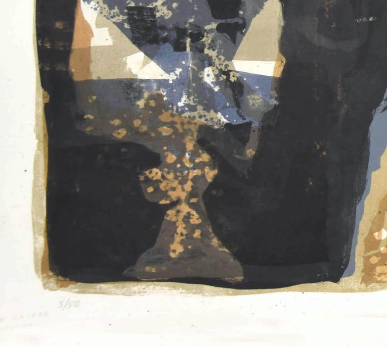 Antoni Clavé - Abstract Composition - Original Lithograph by Antoni ...